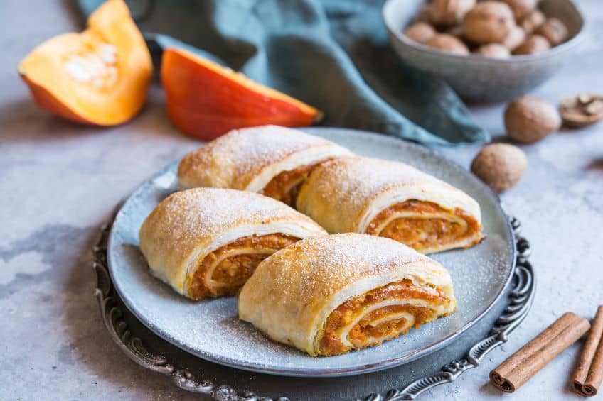 Dýňový štrúdl. Vyzkoušejte jej podle receptu Mirky van Gils - Jimeto.cz